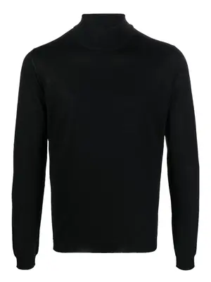 GOES BOTANICAL Fine-knit Merino Jumper - Black