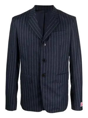 KENZO Pinstripe Single-breasted Blazer