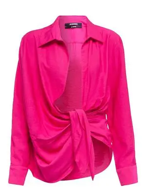 Jacquemus La Chemise Bahia Shirt - Pink
