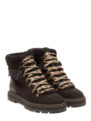 SEE BY CHLOÉ See By Chloé Eileen Suede Hiking Boots