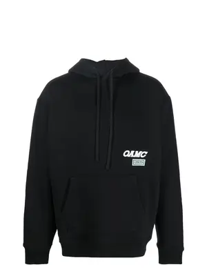 OAMC Logo-print Hoodie - Black