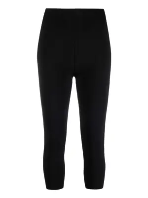 Nanushka Knitted Three-quarter Leggings - Black