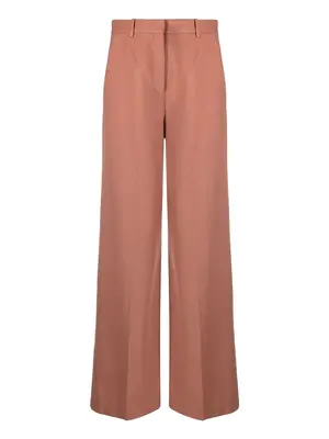 JOSEPH Alana Wide-leg Trousers - Pink