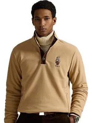 Ralph Lauren Polo Bear Brushed Fleece Pullover - Classic Camel