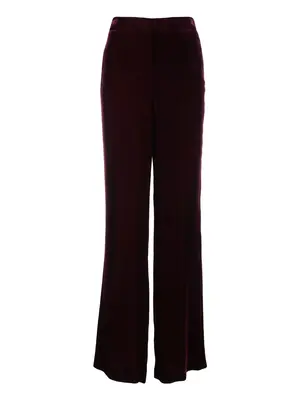 STELLA MCCARTNEY Stella McCartney Wide-Leg Velvet Trousers