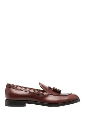Fratelli Rossetti Tasseled Leather Loafers - Brown