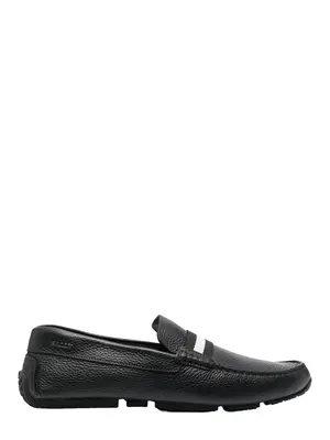 Bally Pearce Stripe-detail Loafers - Black