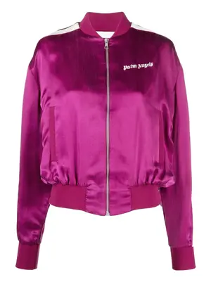 Palm Angels Zip-fastening Bomber Jacket - Pink
