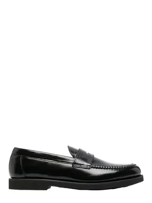 SEBAGO 24mm Leather Loafers - Black