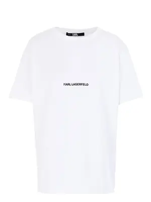 Karl Lagerfeld Logo T-shirt - White