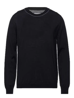 MAISON MARGIELA Sweater Size Wool, Elastane - Blue