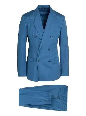Dolce & Gabbana Suit Slate Size Cotton - Blue