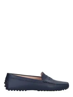 TOD'S Loafers In Soft Leather Blue