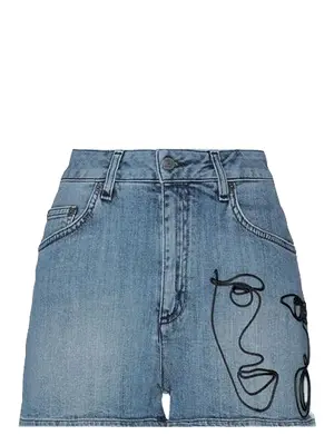 Moschino Denim Hot Pants - Blue