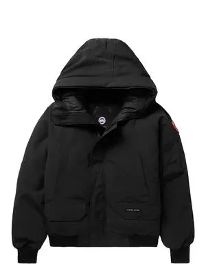 Canada Goose Chilliwack Arctic Tech® Hooded Down Bomber Jacket - Black