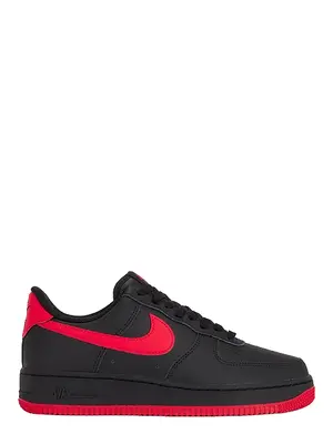 Nike Air Force 1 '07 Black & University Red