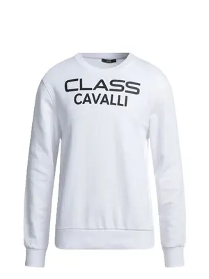 Roberto Cavalli Cotton Sweatshirt - White