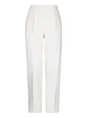 MANILA GRACE Straight-leg Pants - White