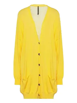 MANILA GRACE Knitted Cardigan - Yellow