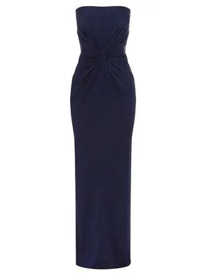 Alex Perry Corbett Maxi Dress - Navy