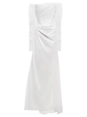 VIVIENNE WESTWOOD Bridal Rhea Satin And Tulle Gown - White