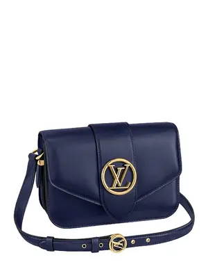 LOUIS VUITTON Louis Vuitton Pont 9 Navy