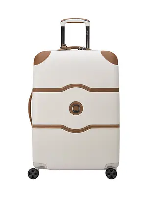 DELSEY Four Double-wheel Cabin Trolley Suitcase 66cm - Angora