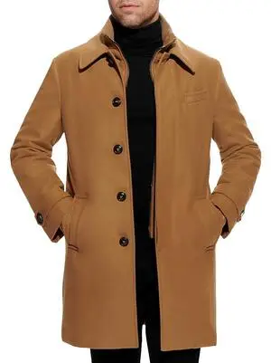 NORWEGIAN WOOL Weatherproof Euro Coat - Camel
