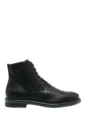 Geox Aurelio Lace-up Ankle Boots - Black