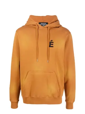 ÉTUDES STUDIO Klein Logo-patch Hoodie - Brown