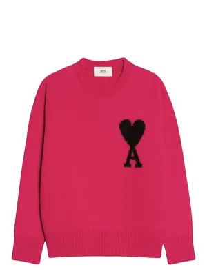 AMI Ami De Coeur Wool Sweater