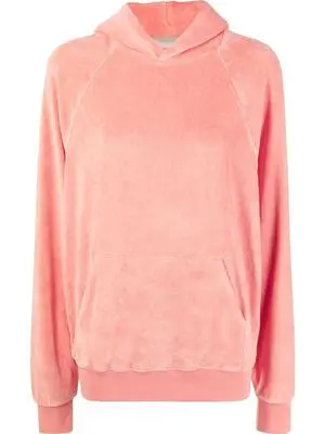 Fear Of God Velour Hoodie - Orange