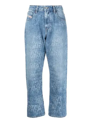 DIESEL 1999 Loose-fit Straight-leg Jeans - Blue