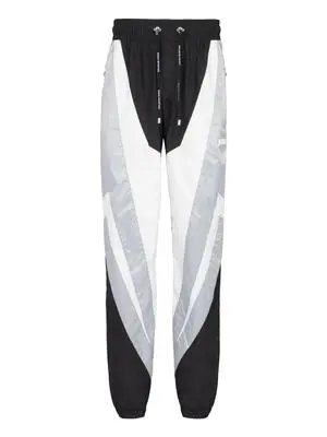 Balmain Colour-blocked Track Pants - Black
