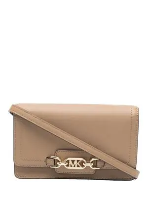 Michael Kors Leather Crossbody Bag - Brown