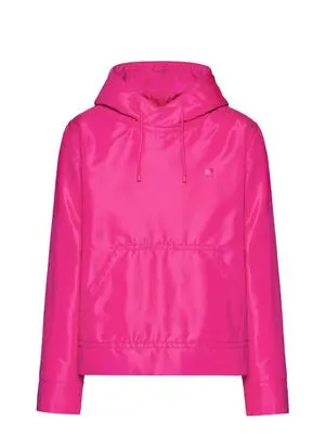 Valentino Garavani Stud-detail Padded Hoodie - Pink