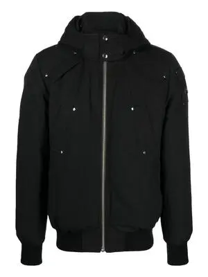Moose Knuckles Ballistic Bomber Jacket - Black