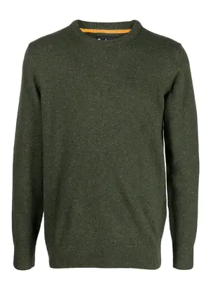 Barbour Fine-Knit Jumper Green