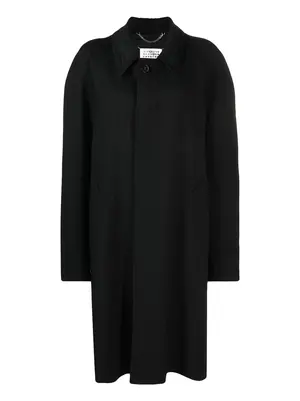 MAISON MARGIELA Single-breasted Coat - Black