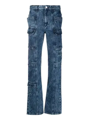 Isabel Marant Vokayo Straight-leg Jeans - Blue