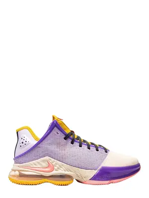 Nike Lebron Xix Low Mismatch Sneakers - Purple