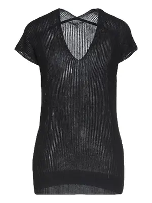TORTONA 21 TORTONA 21 Knitted Double Face Sweater Black