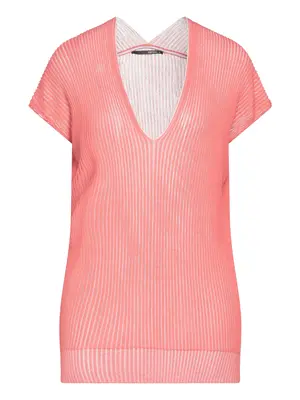 TORTONA 21 TORTONA 21 Knitted Double Face Sweater Coral