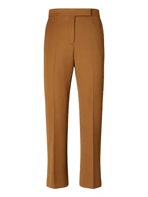 Tory Burch Tory Burch Twill Trouser Deep Caramel