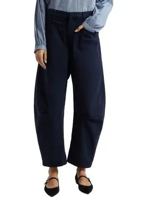 NILI LOTAN Nili Lotan Shon Stretch Cotton Pants Midnight