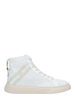 HOGAN High-Top Leather Sneakers
