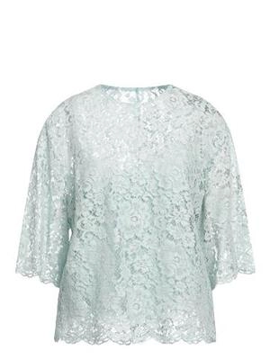 Dolce & Gabbana Lace Crewneck Top - Turquoise