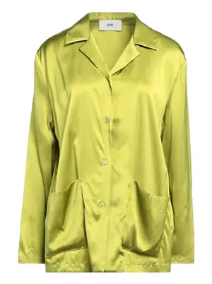 SOLOTRE SOLOTRE Satin Shirt Green
