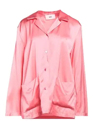 SOLOTRE Satin Shirt - Red