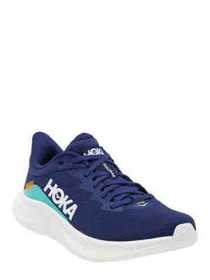 HOKA HOKA Solimar Running Shoe Blue/ Cream